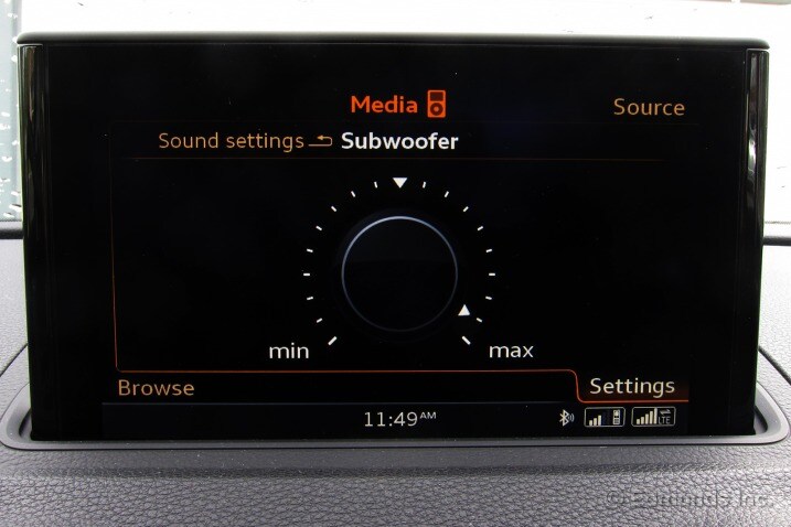 Subwoofer Dial Controls the Low - 2015 Audi A3 Long-Term Road Test