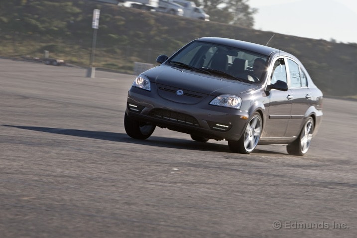 2012 Coda EV Sedan Track Test | Edmunds