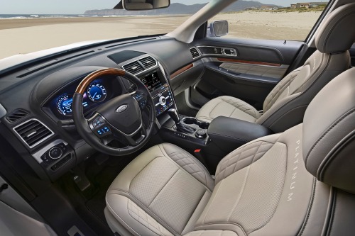 2017 Ford Explorer Interior Pictures