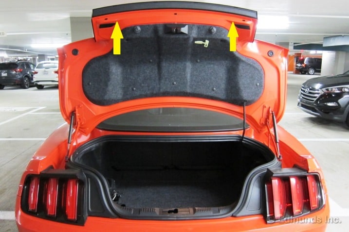 Self-Clearancing Trunk Deck Lid - 2015 Ford Mustang GT Long-Term Road Test