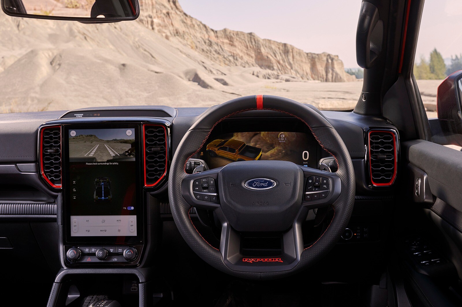 Velociraptor Ford Interior