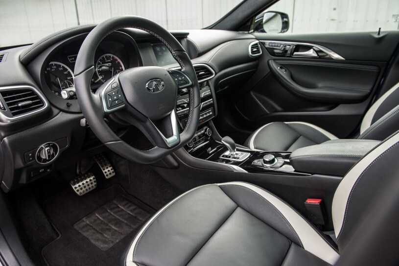 2017 INFINITI QX30 Interior Pictures