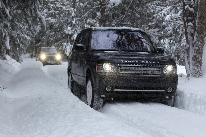 Snowbound in the 2011 Range Rover | Edmunds