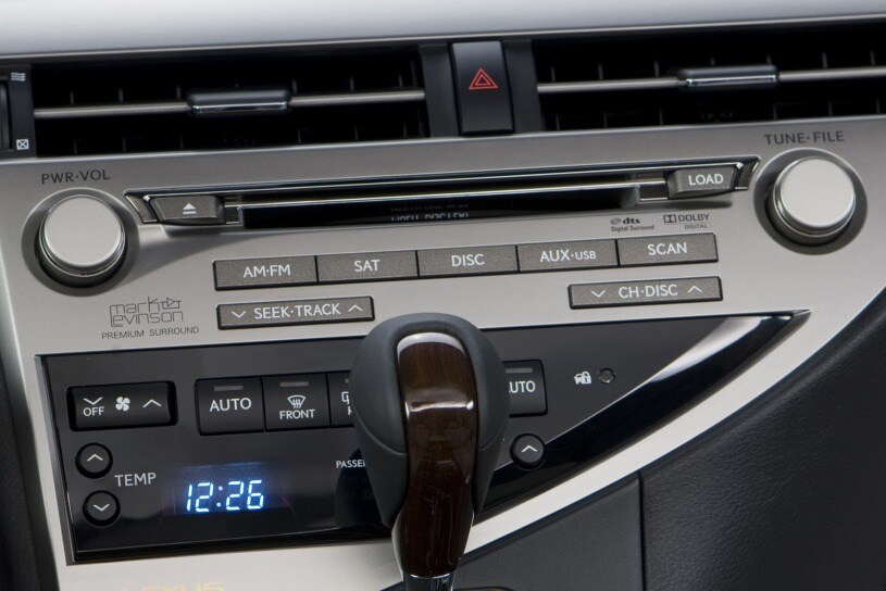 2010 Lexus RX 350 Interior Pictures