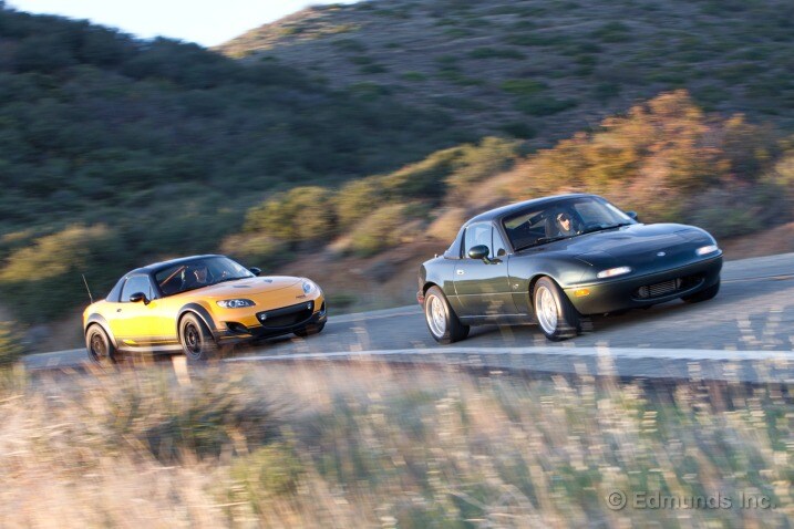 Mazda MX-5 Super20 vs. 1997 Mazda MX-5 Miata | Edmunds
