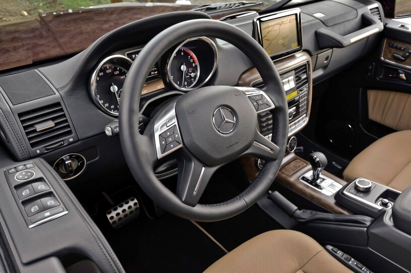 2015 Mercedes-Benz G-Class Interior Pictures