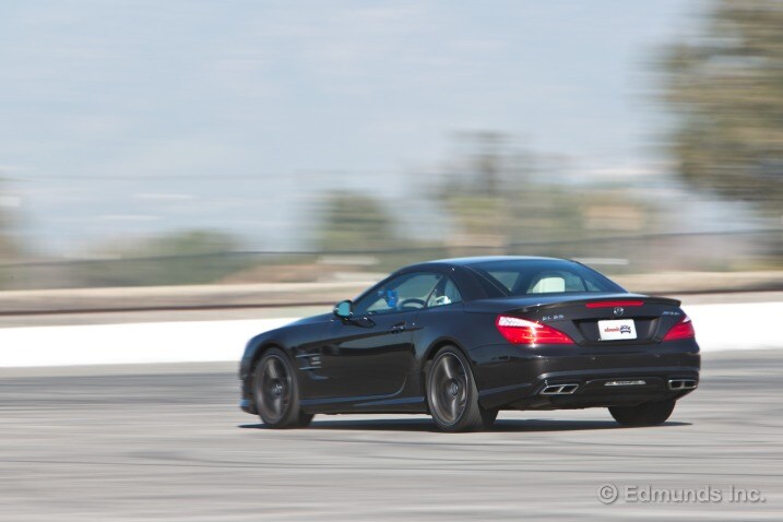 2013 Mercedes-Benz SL65 AMG vs. SLS AMG GT Roadster Track Test on ...