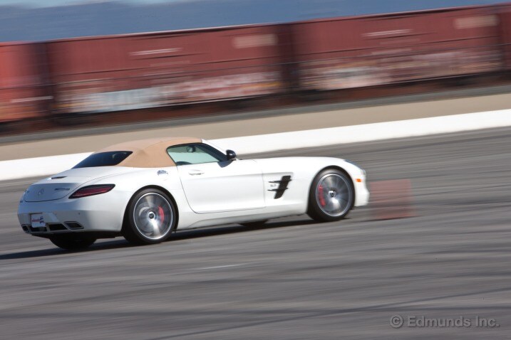 2013 Mercedes-Benz SL65 AMG vs. SLS AMG GT Roadster Track Test on ...