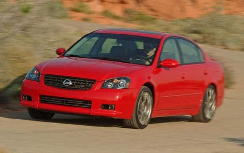Nissan Altima 2005 Black Interior