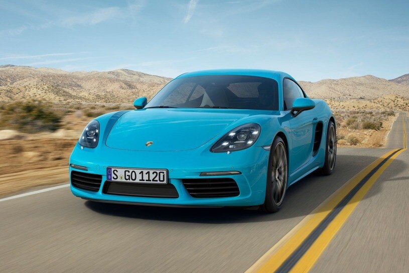 2017 Porsche 718 Cayman Color Options