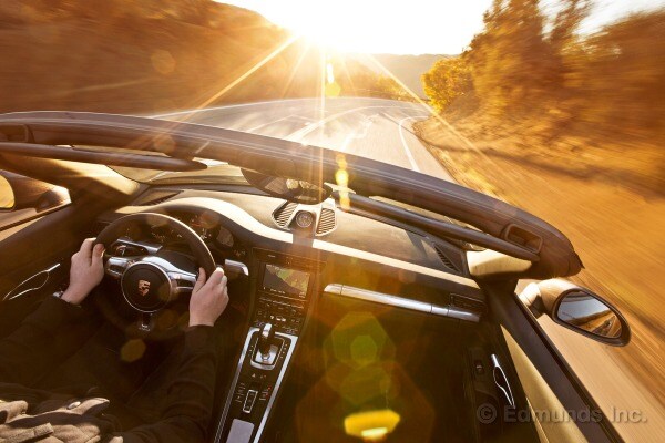 Handsome View From Inside - 2013 Porsche 911 Carrera Cabriolet Long ...