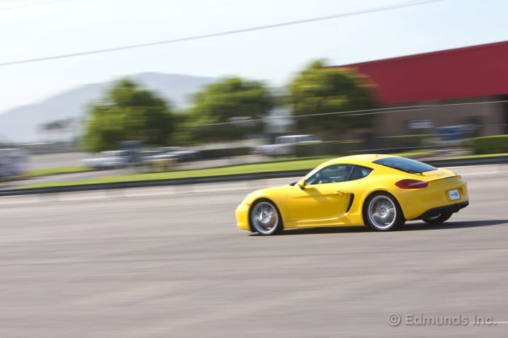 2014 Porsche Cayman S Track Test on Edmunds.com