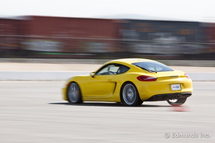 2014 Porsche Cayman S Track Test on Edmunds.com