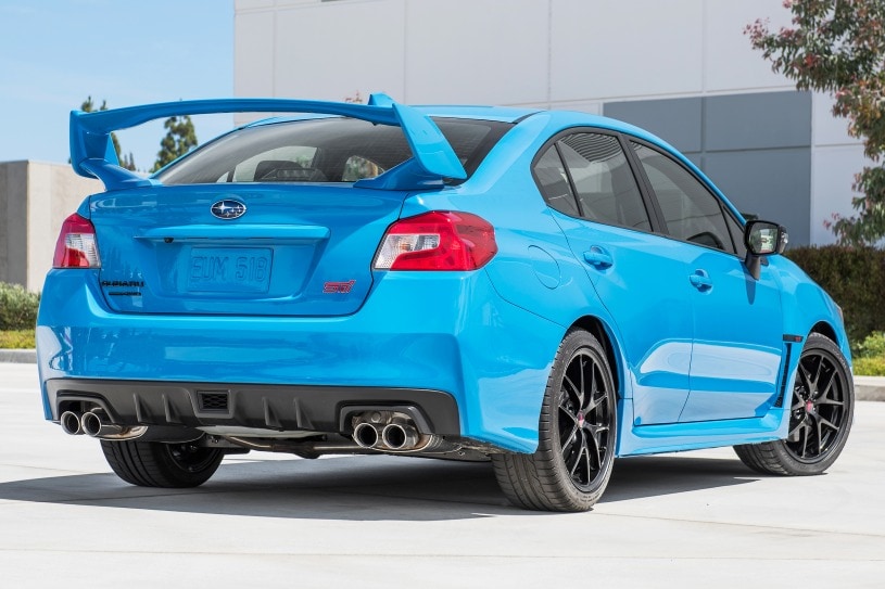 Used 2016 Subaru WRX STI Series.HyperBlue Review | Edmunds