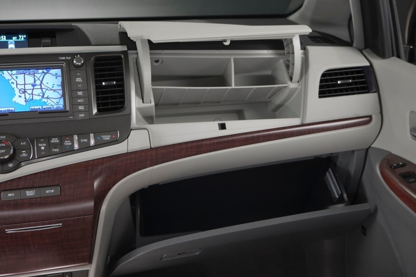 2012 Toyota Sienna Interior Pictures