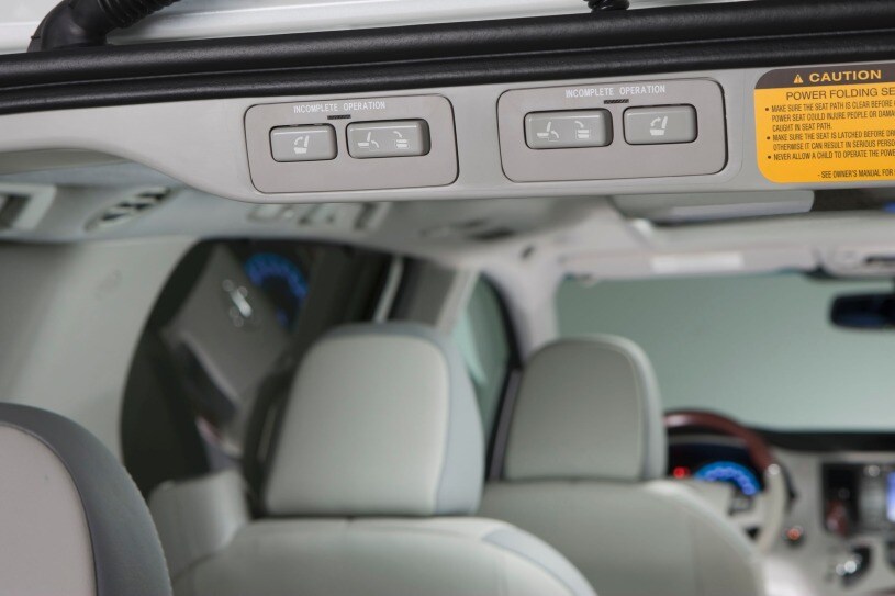 2012 Toyota Sienna Interior Pictures